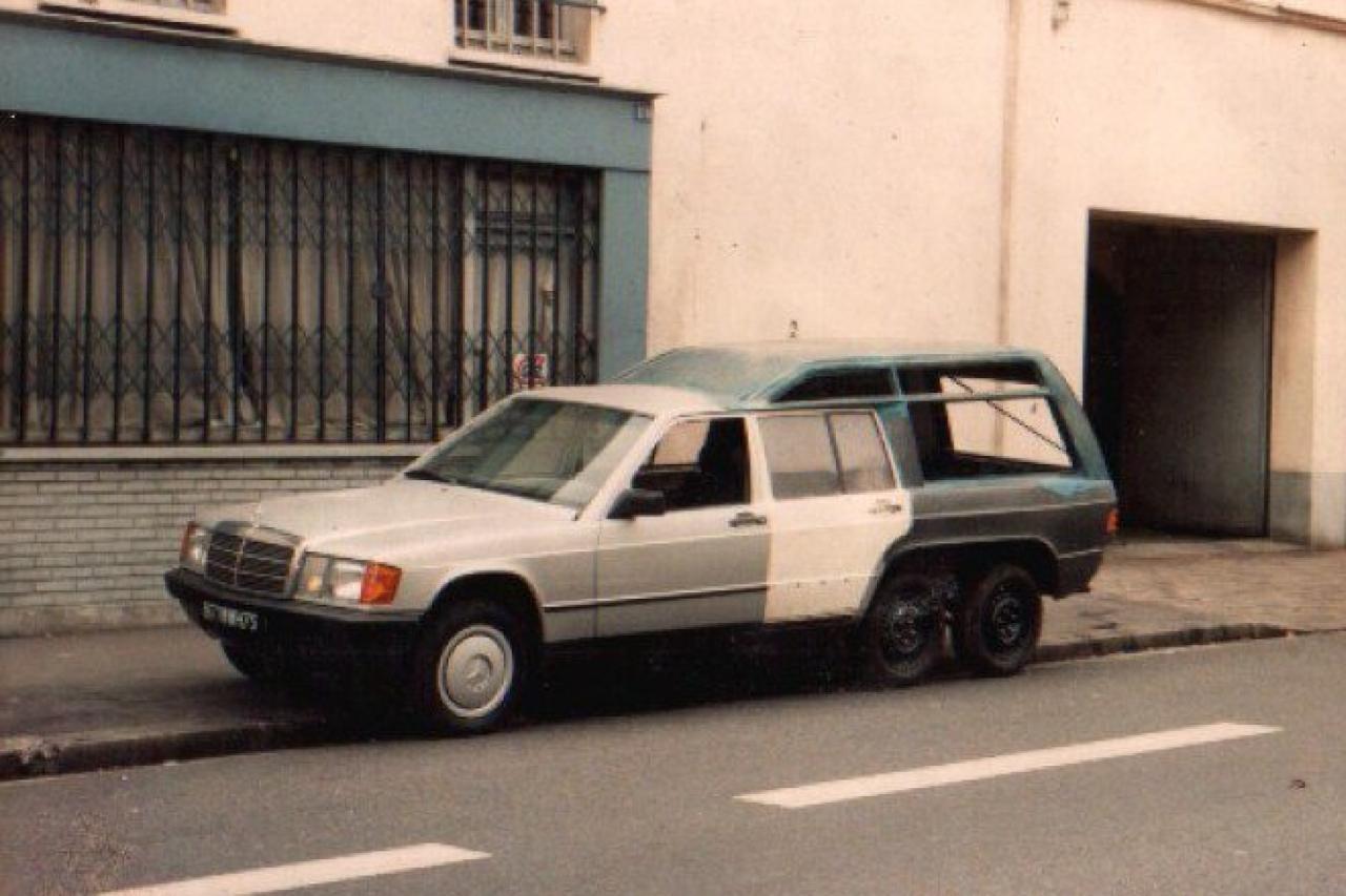 Photo 7 - mercedes 190 break 6 roues - Christian de Léotard. Le ...