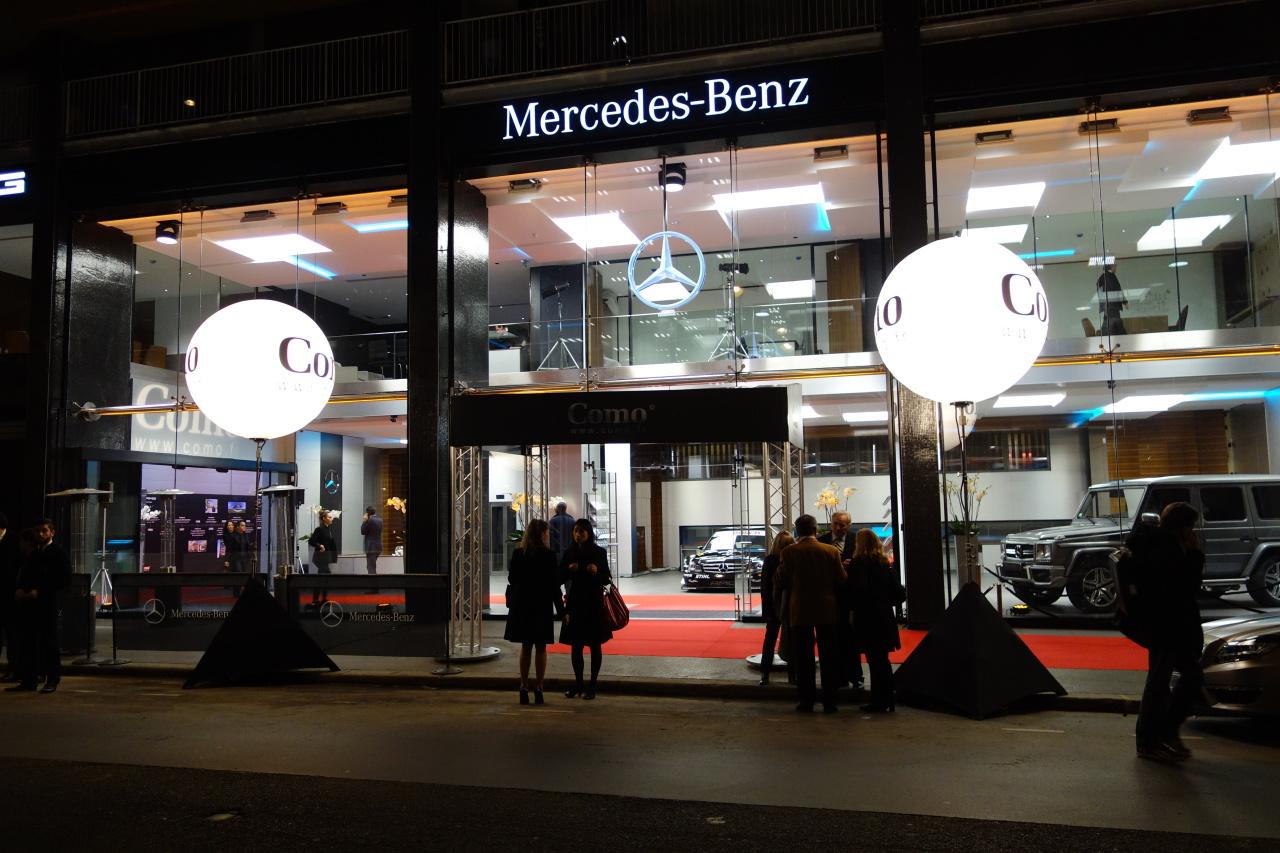 Le groupe Como installe Mercedes et AMG dans un nouvel écrin parisien
