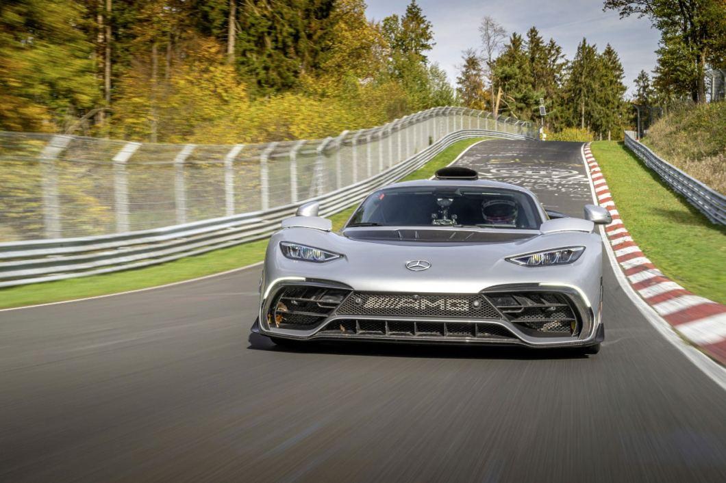 Photo 4 - mercedes amg one nürburgring video - Nürburgring. La Mercedes-AMG One signe un chrono ...