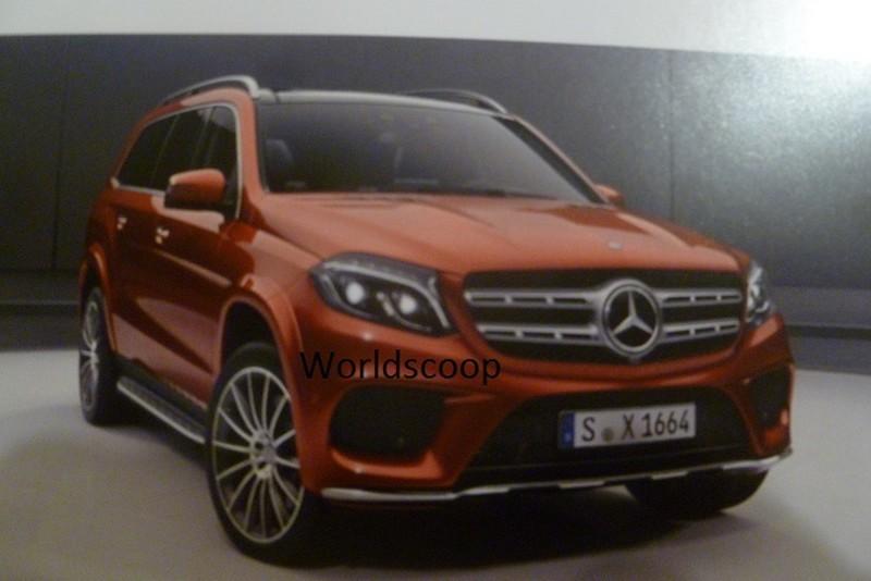 Photo 3 - Mercedes GLS AMG vue avant - Mercedes GLS (2016) : premières ...