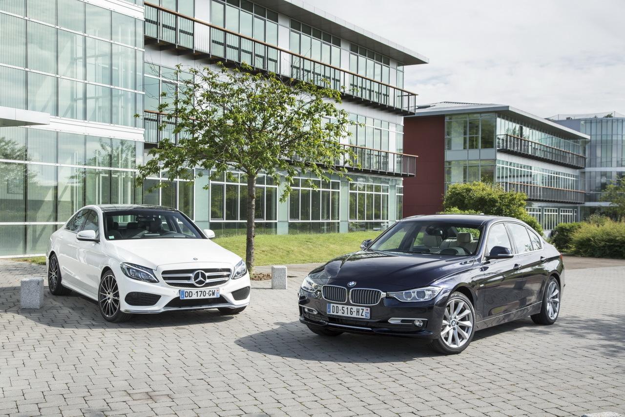 La nouvelle Mercedes Classe C 220 Bluetec face à la BMW 320d