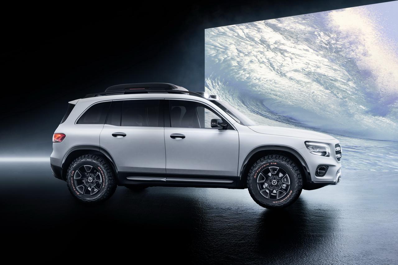 Photo 12 - mercedes glb concept de profil - Mercedes concept GLB : le ...