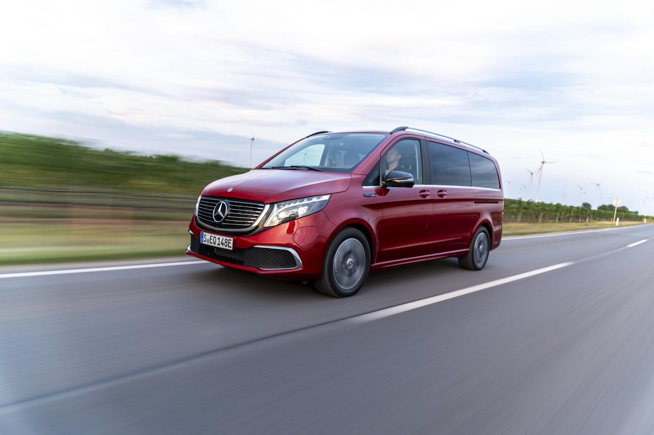 Essai Mercedes EQV le Classe V passe a l electrique