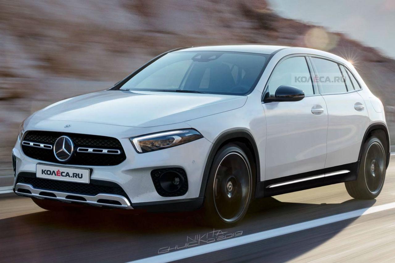 Mercedes GLA 2 (2020) : les premières photos camouflées du nouveau GLA