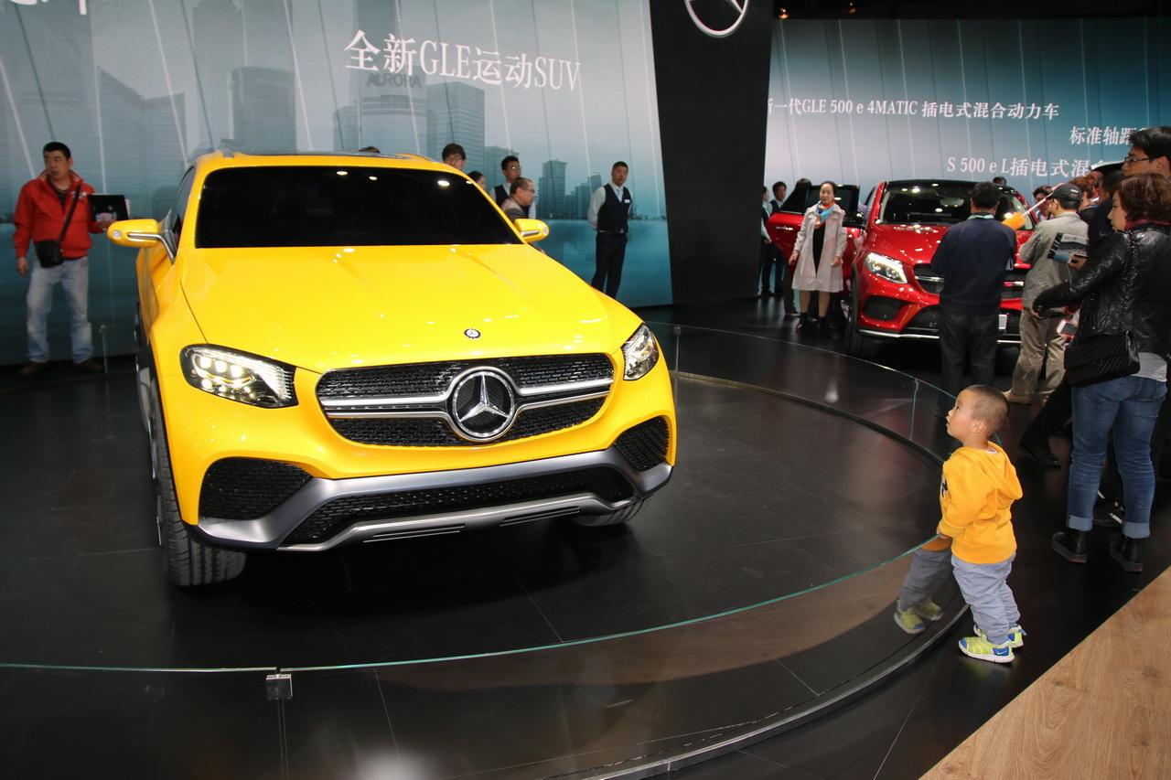 Mercedes GLC Coupé Concept 2015 : il annonce le remplaçant du GLK