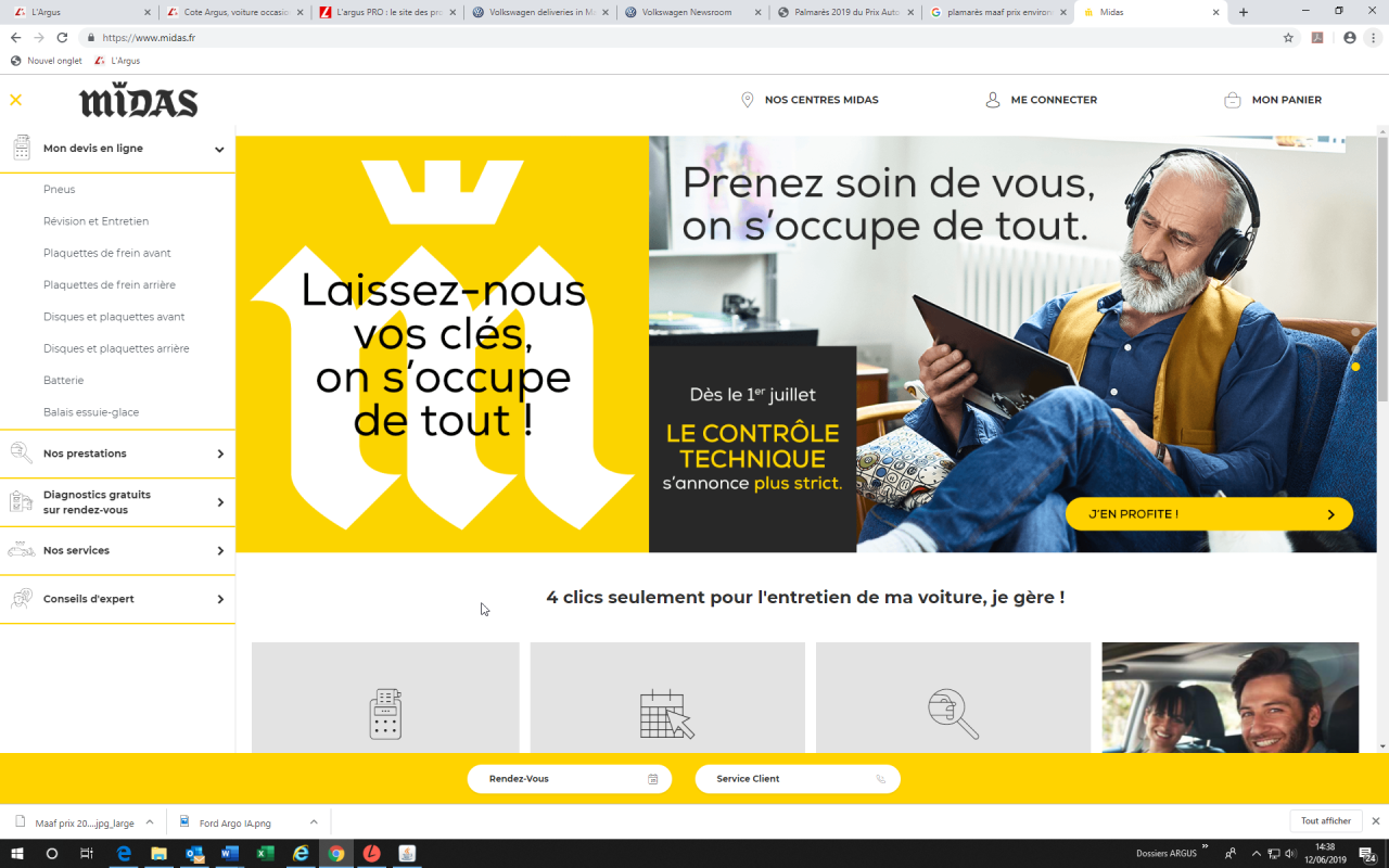 Midas se dote d'un nouveau site internet