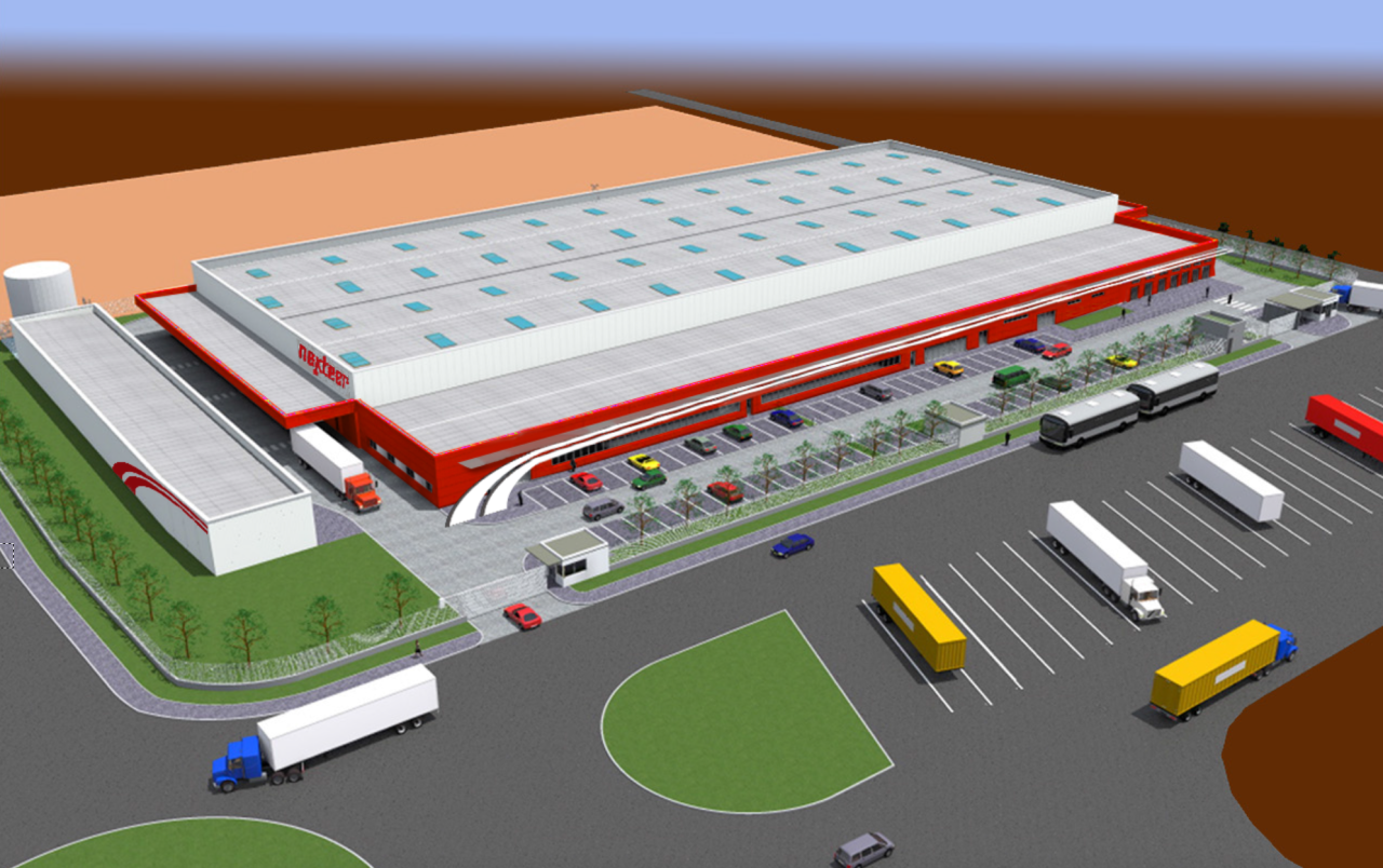 Photo 2 - plan usine nexteer maroc - Nexteer Automotive implante sa 25e usine au Maroc