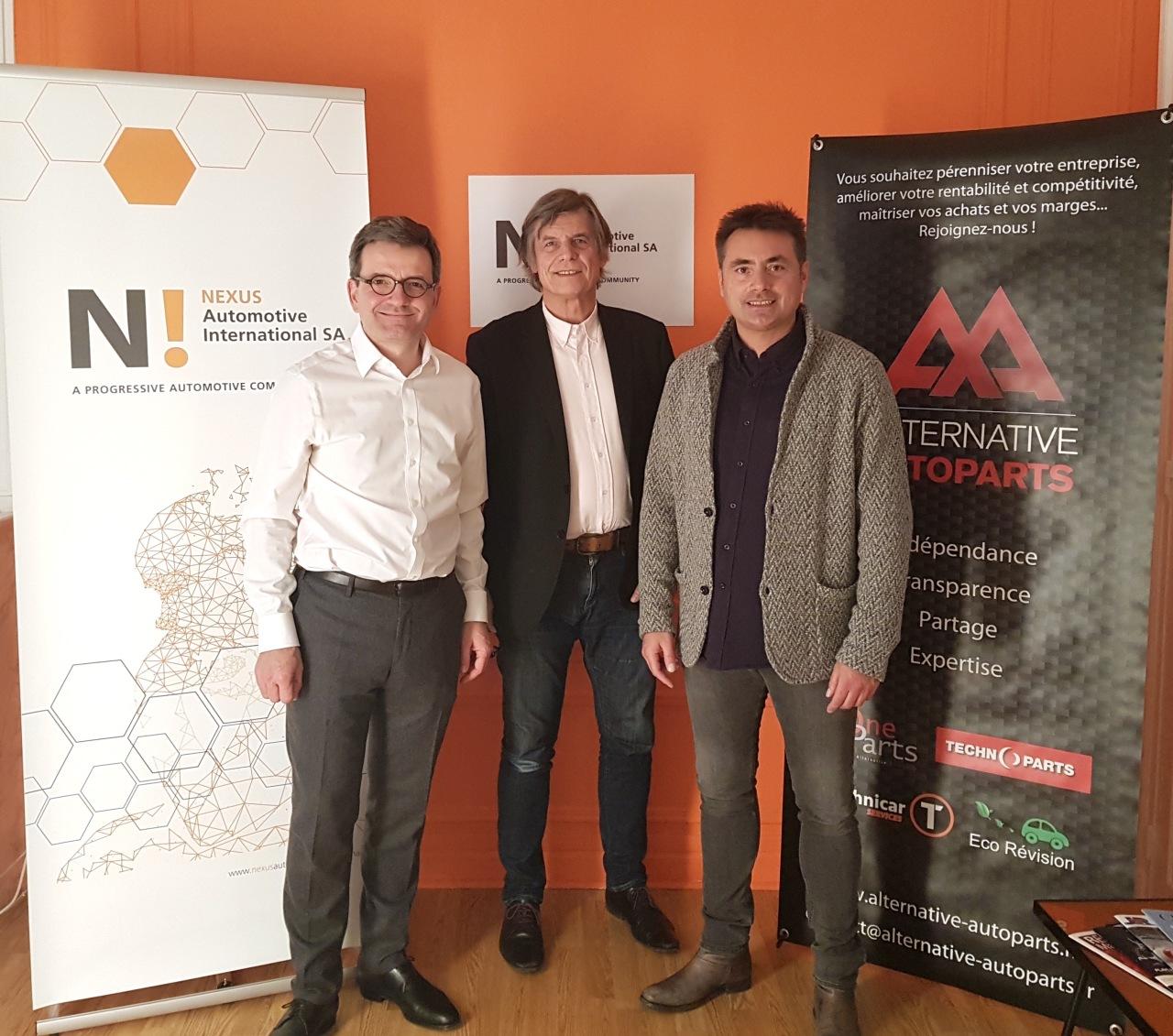 Le groupement Alternative Autoparts rejoint Nexus Automotive