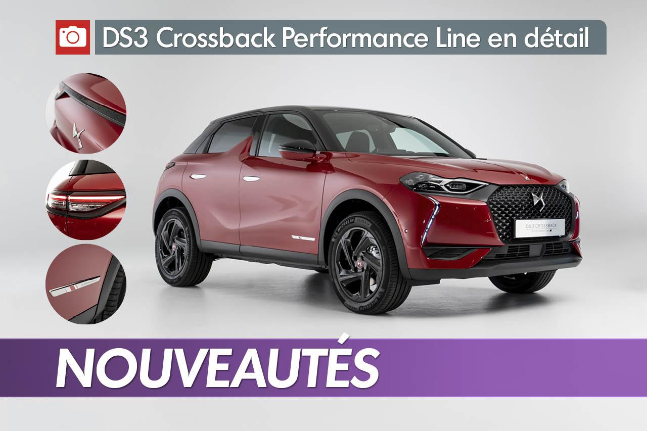 DS3 Crossback Performance Line : la version sportive en détail