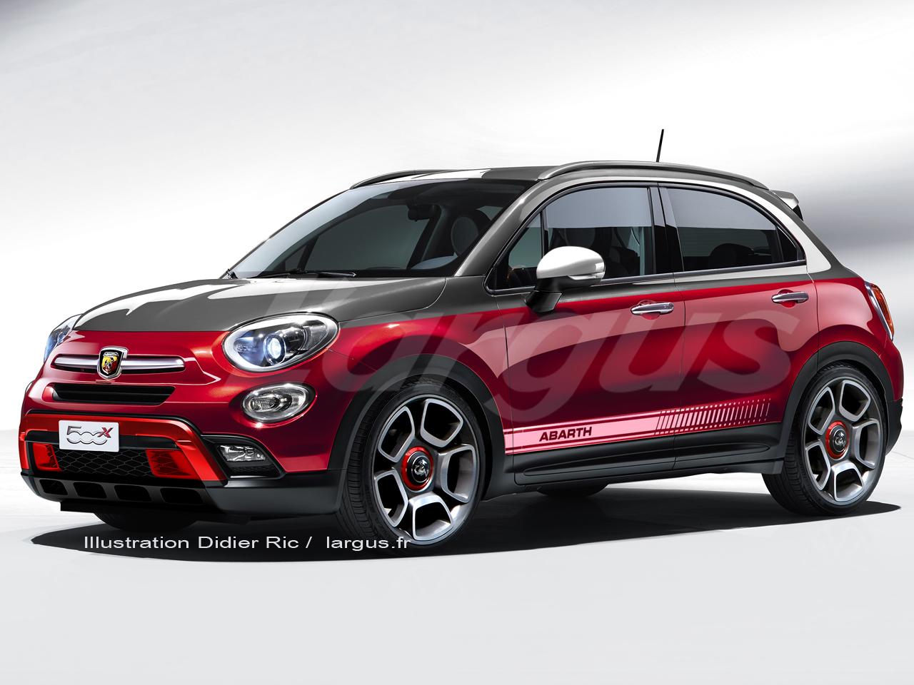 Photo 37 - illustration photomontage future Abarth 500X - [Scoop] Tous ...