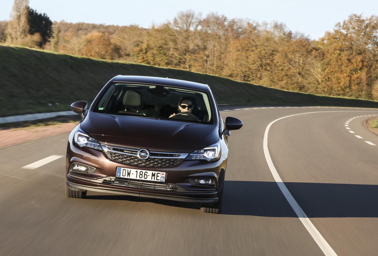 Photo 20 - vue avant Opel Astra 1.4 Turbo 125 - Essai Opel Astra 1.4 ...