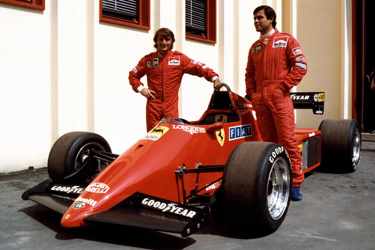 Photo 9 - René Arnoux Patrick Tambay Ferrari - F1. Les duos français ...