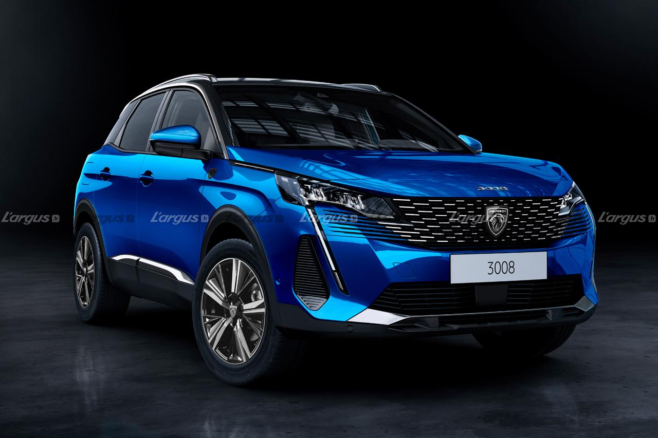 Peugeot 3008 restylé. Bientôt avec le nouveau logo Peugeot
