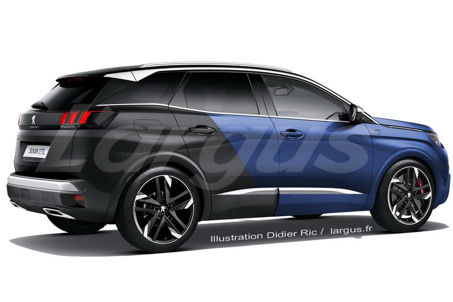 Peugeot 3008. Une version R Hybrid de 300 ch en 2019