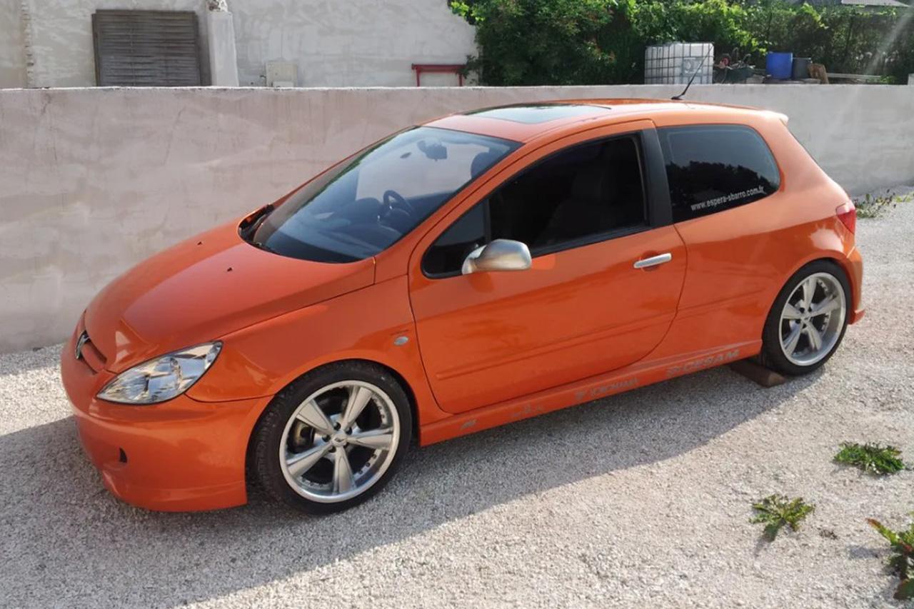 Peugeot 307 Racing Sbarro (2002). Un concept-car à vendre pour 1