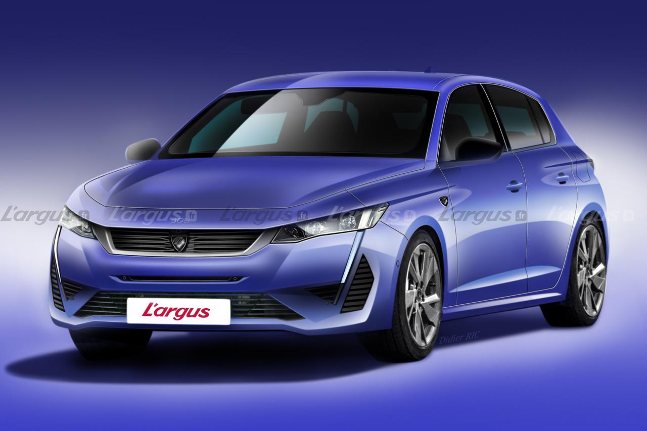 Peugeot 308 (2021). Une silhouette très BMW Série 1