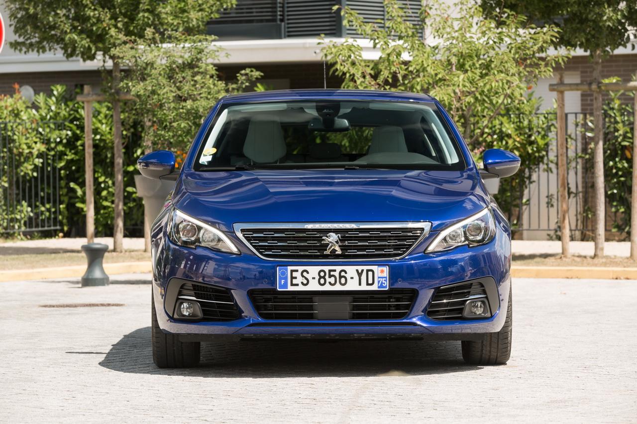 Photo 31 - Peugeot 308 Allure bleu face avant - Essai Peugeot 308 ...