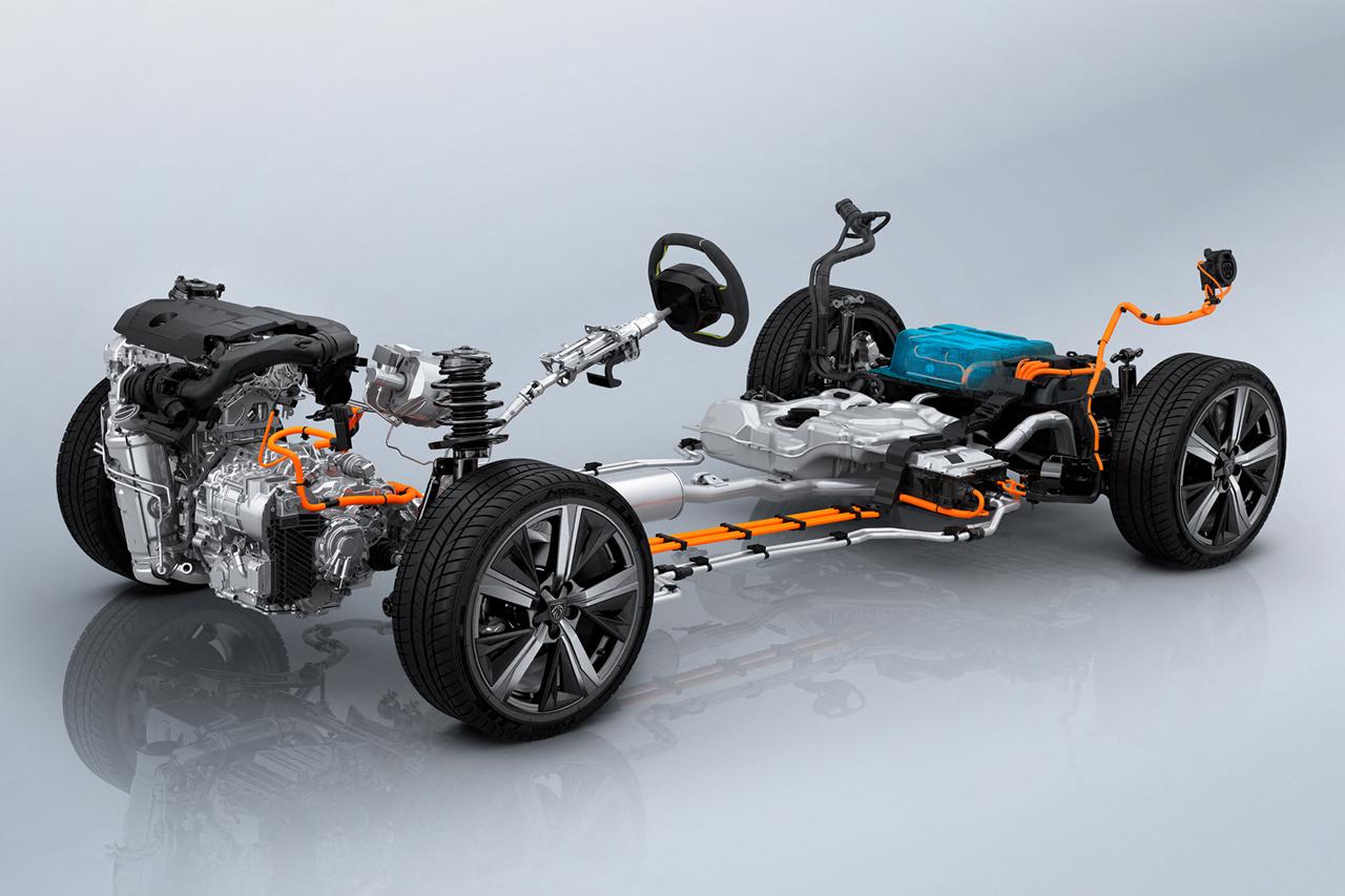 Photo 30 - schéma technique plateforme EMP2 V3 nouvelle Peugeot 308 ...