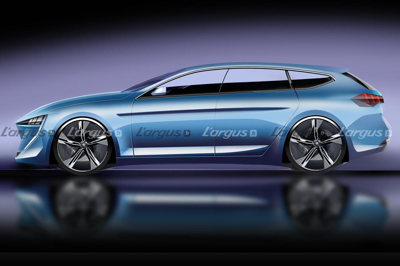 Diaporama et photos - Peugeot 308 SW (2022). Voici à quoi ressemblera ...