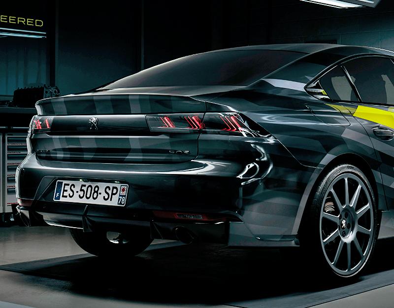 Photo 16 - Peugeot 508 PSA arriere - Peugeot 508 PSE : en action sur ...