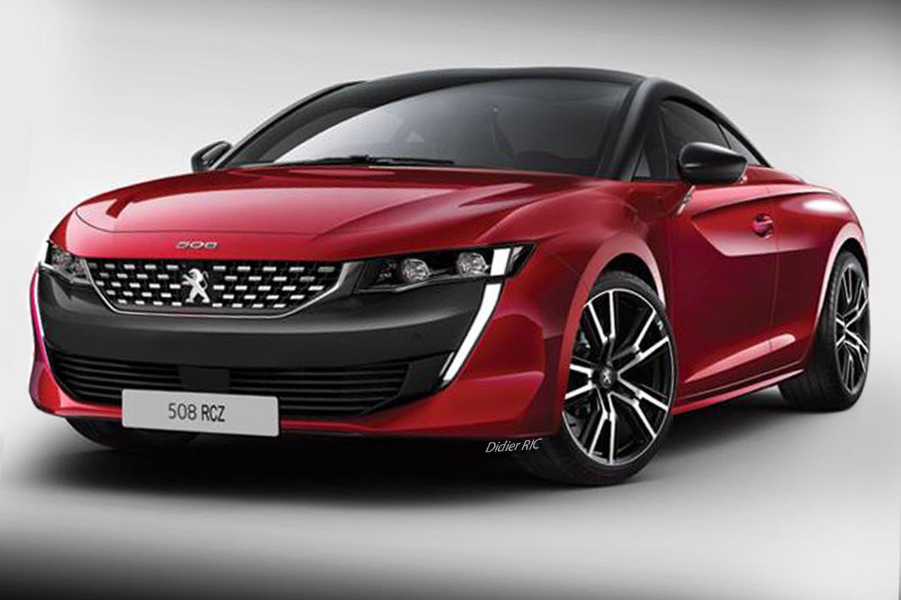 Photo 8 - Peugeot 508 RCZ illustrations - Peugeot 308 Coupé. La Toyota GR86 mange du Lion ...