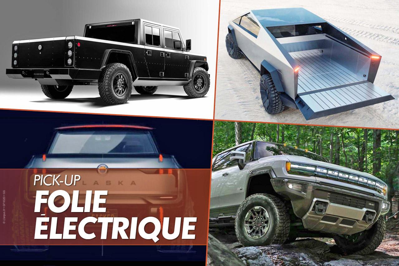 Pick-ups électriques. Tous les modèles en approche