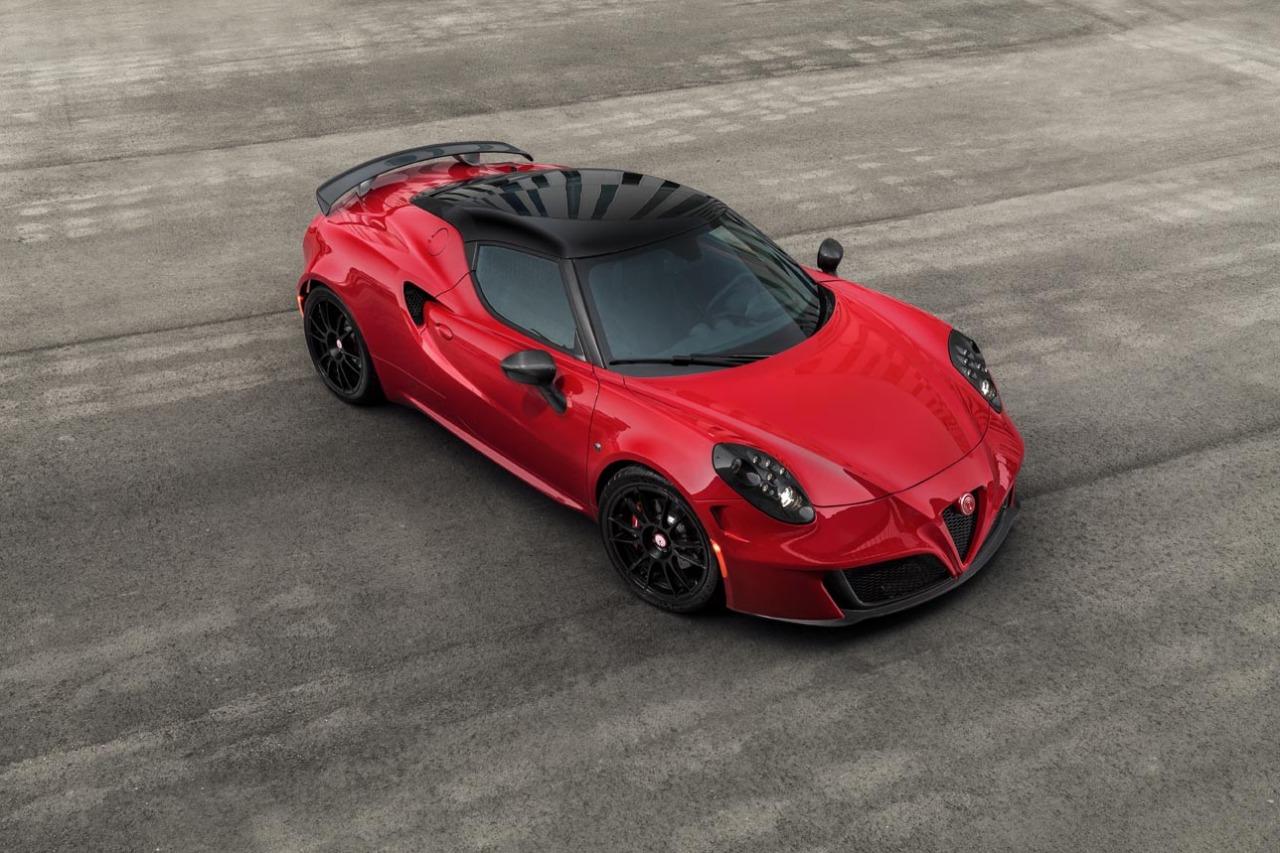 Photo 15 - vue de dessus Alfa Romeo 4C Pogea Racing 313 ch - Alfa Romeo ...