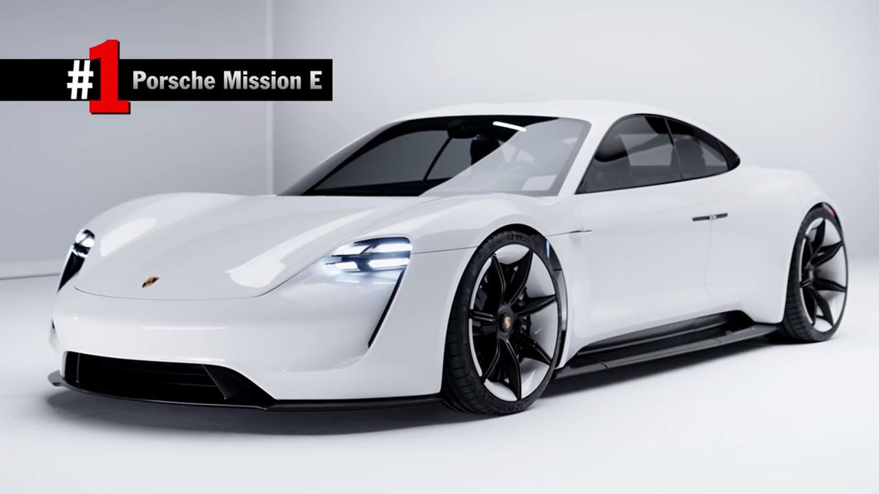 Photo 4 - Porsche Mission E concept - Porsche dévoile ses cinq ...