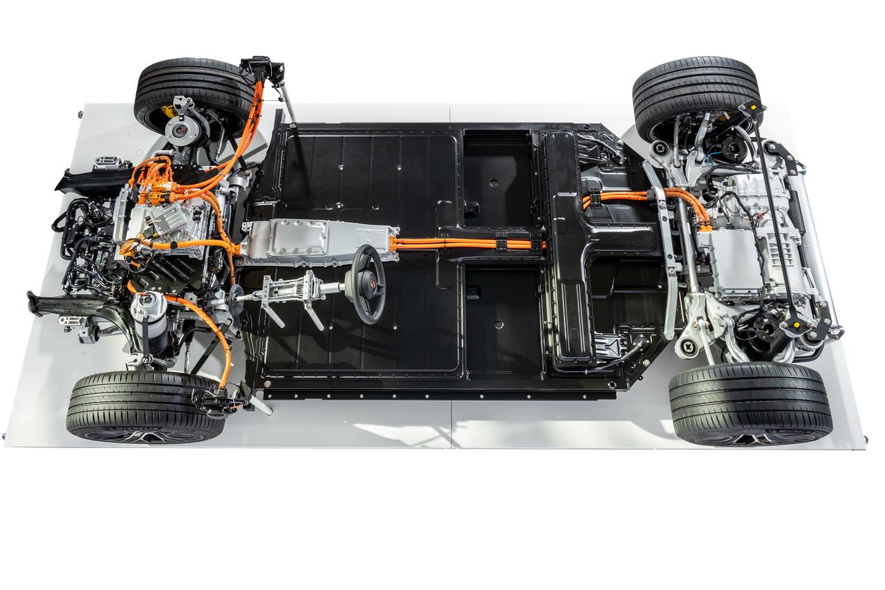 Photo 13 - porsche taycan plateforme ppe - Audi e-tron GT (2021). Le coupé électrique sur base ...