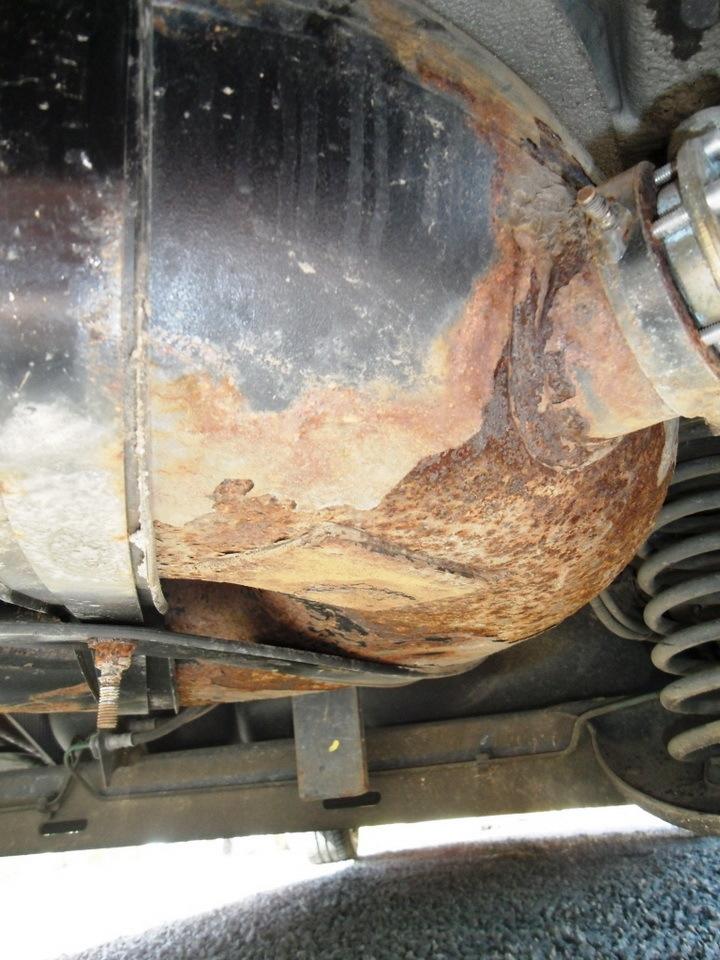 Diaporama et photos - Dacia Sandero 1.4 GPL : problème de corrosion du ...