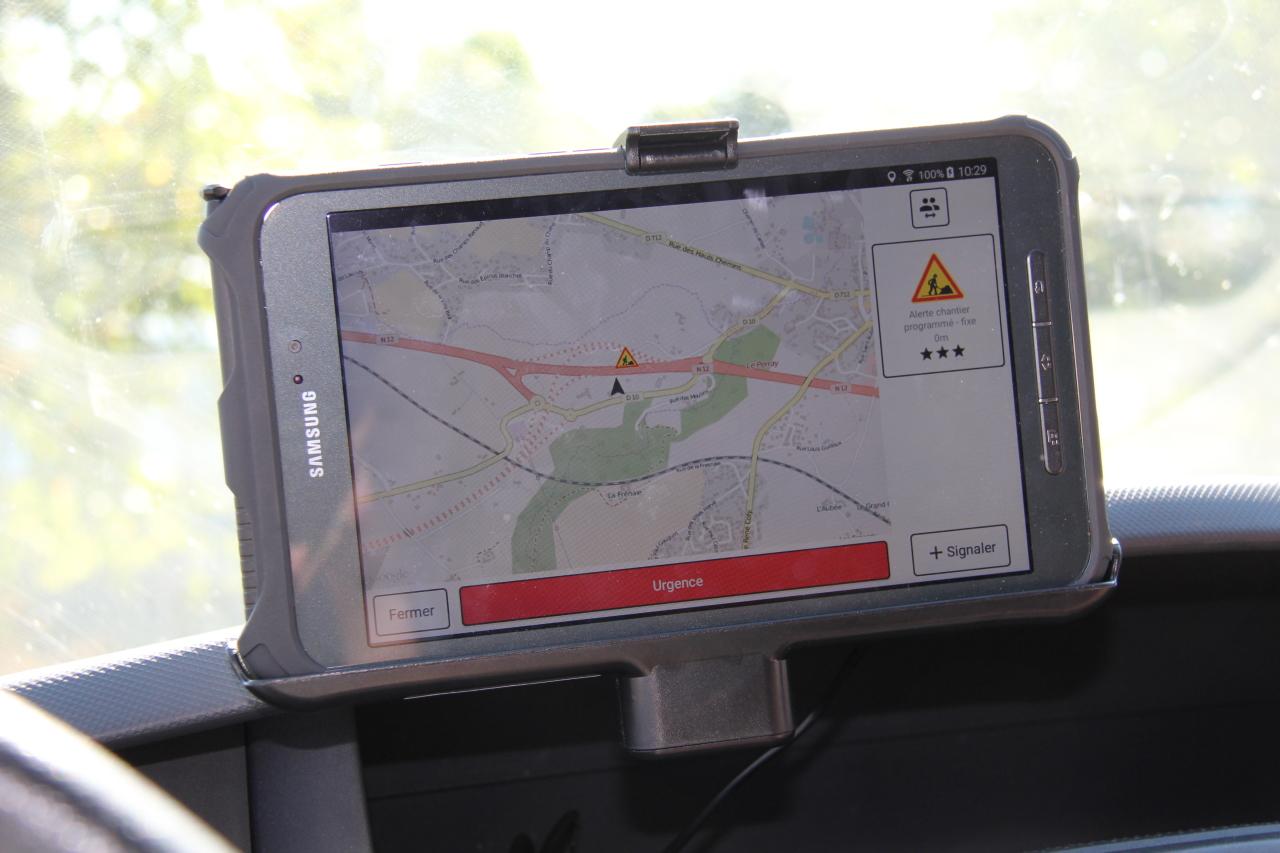 Diaporama et photos - Le projet Scoop@F permet à la route de parler aux ...