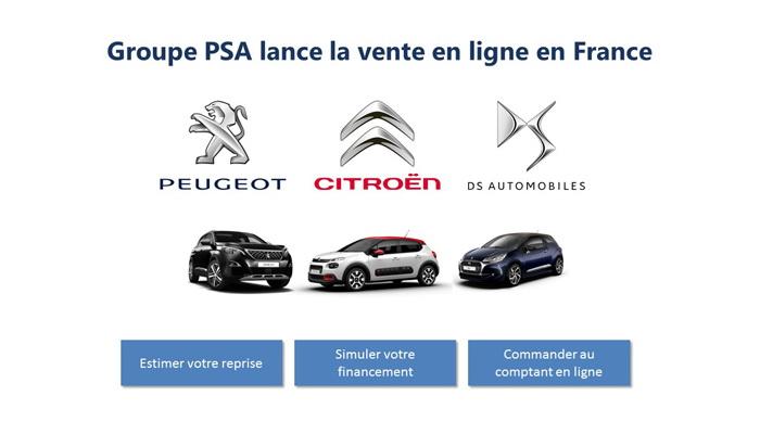 PSA lance son offre d'e-commerce en Europe