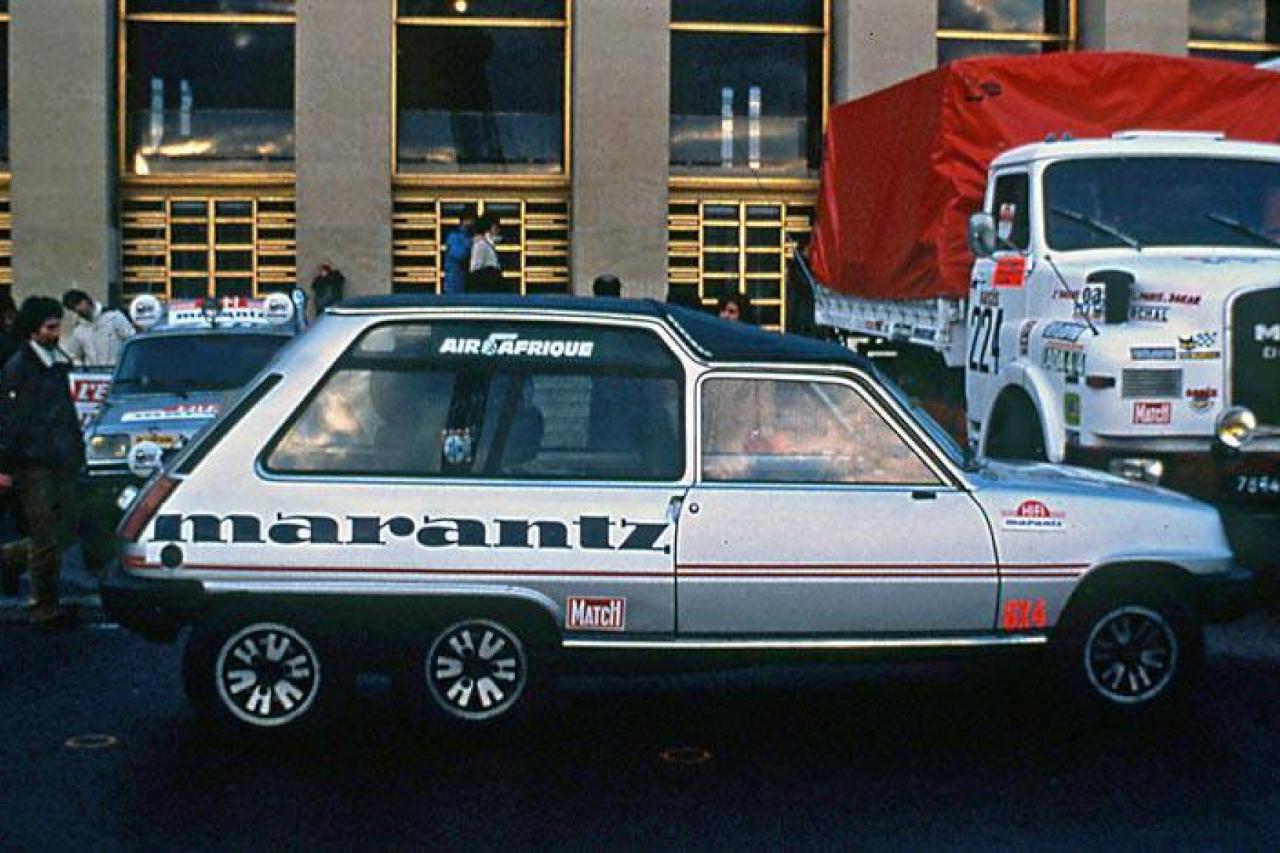 Photo 6 - r5 ts 6 roues paris-dakar - Christian de Léotard. Le ...