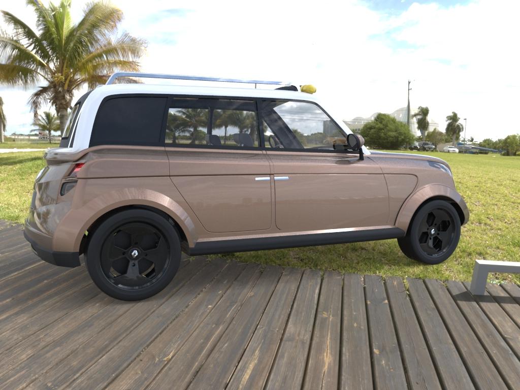 Photo 3 - La Renault 4L revisitée par des designers