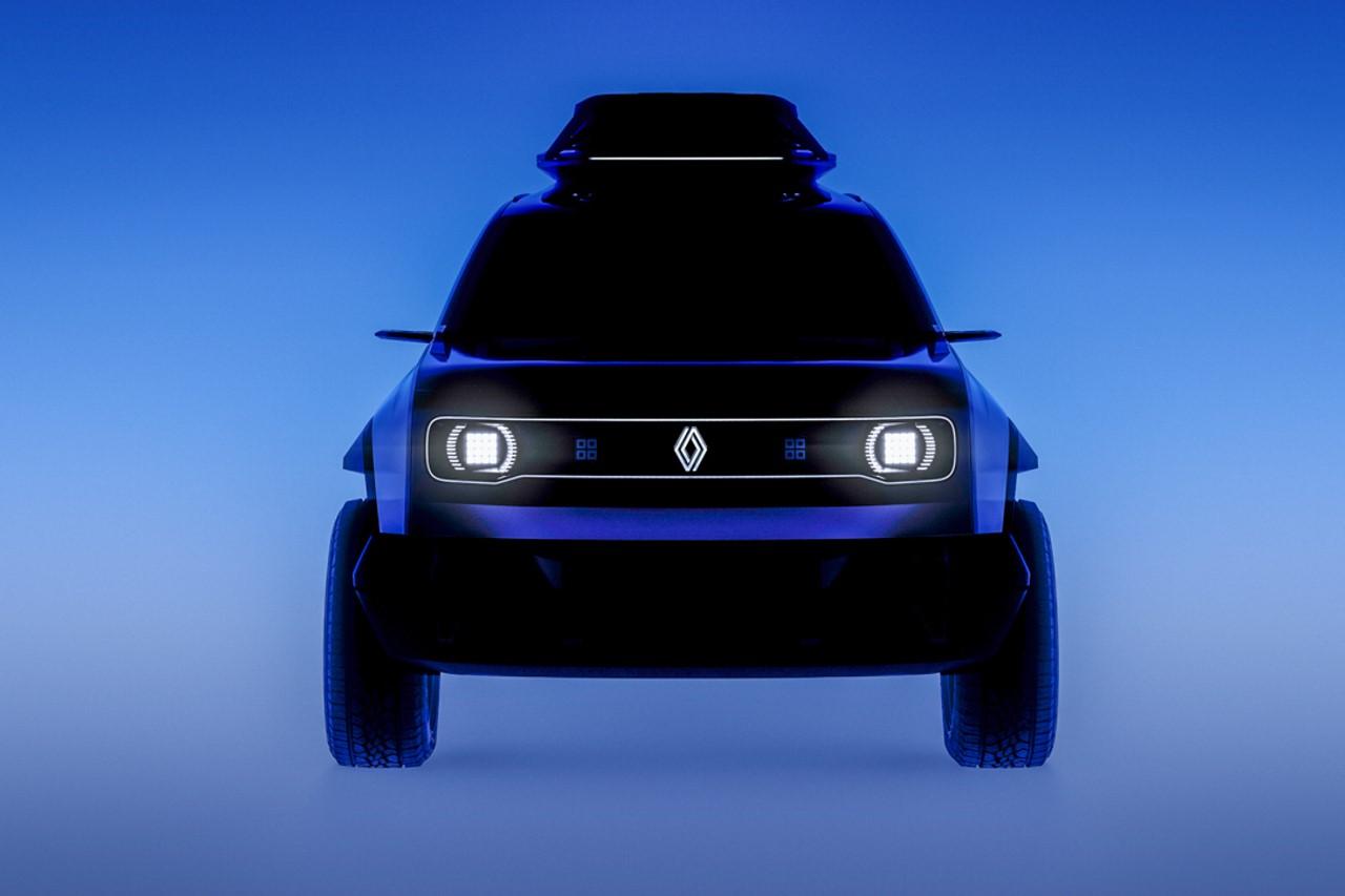 Diaporama et photos - La Renault 4EverTrophy électrique se montre avant ...