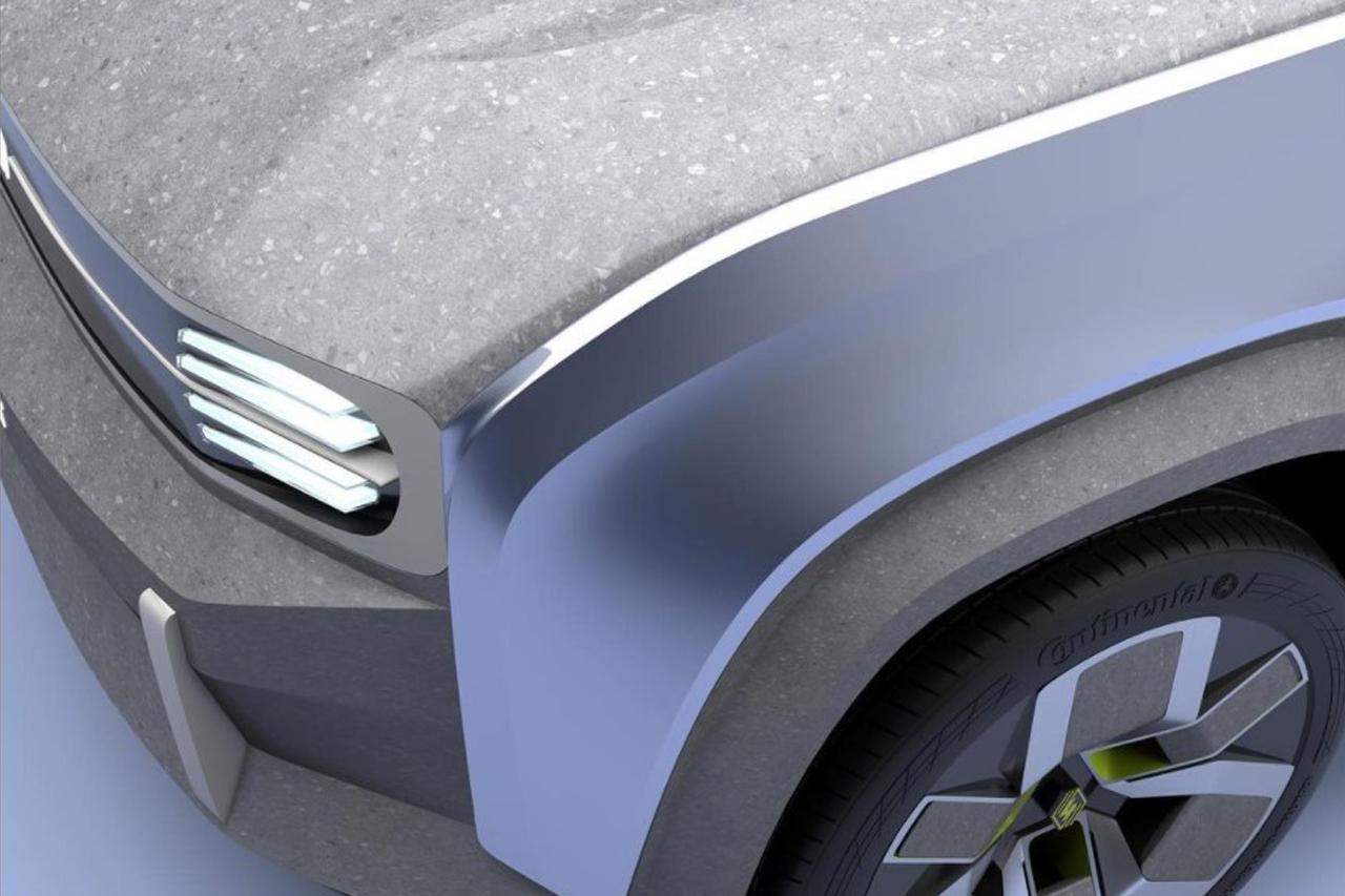 Photo 6 - Renault 4 Prototype 2021 arche de roue - Renault 4. Tout voir ...