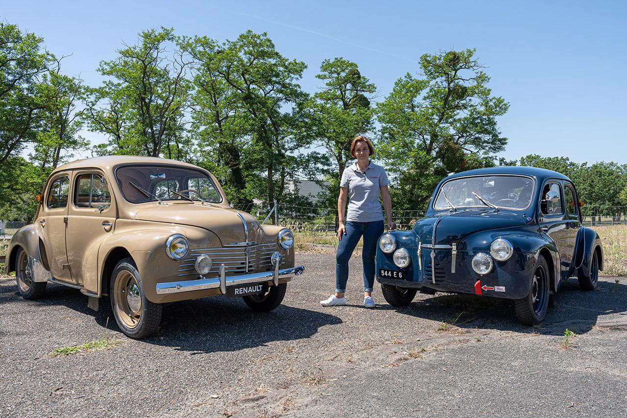 Diaporama et photos - Renault. Quand la 4CV de route rencontre celle de ...