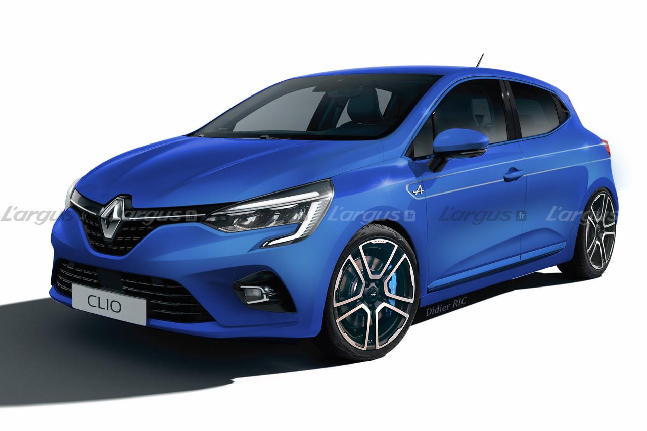 Photo 7 - future Renault Clio 5 Alpine Line - Design Alpine. La vision ...