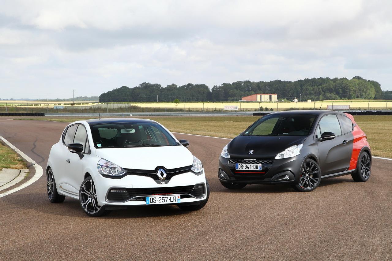 Essai comparatif Renault Clio RS Trophy vs 208 GTi by Peugeot Sport