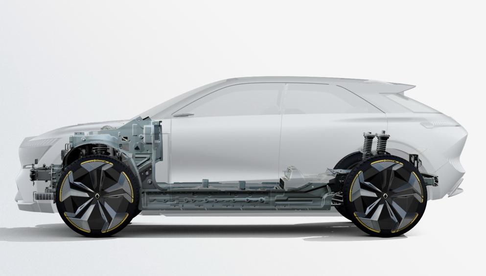 Photo 6 - cmf-ev plateforme modulaire - Renault prépare un SUV ...