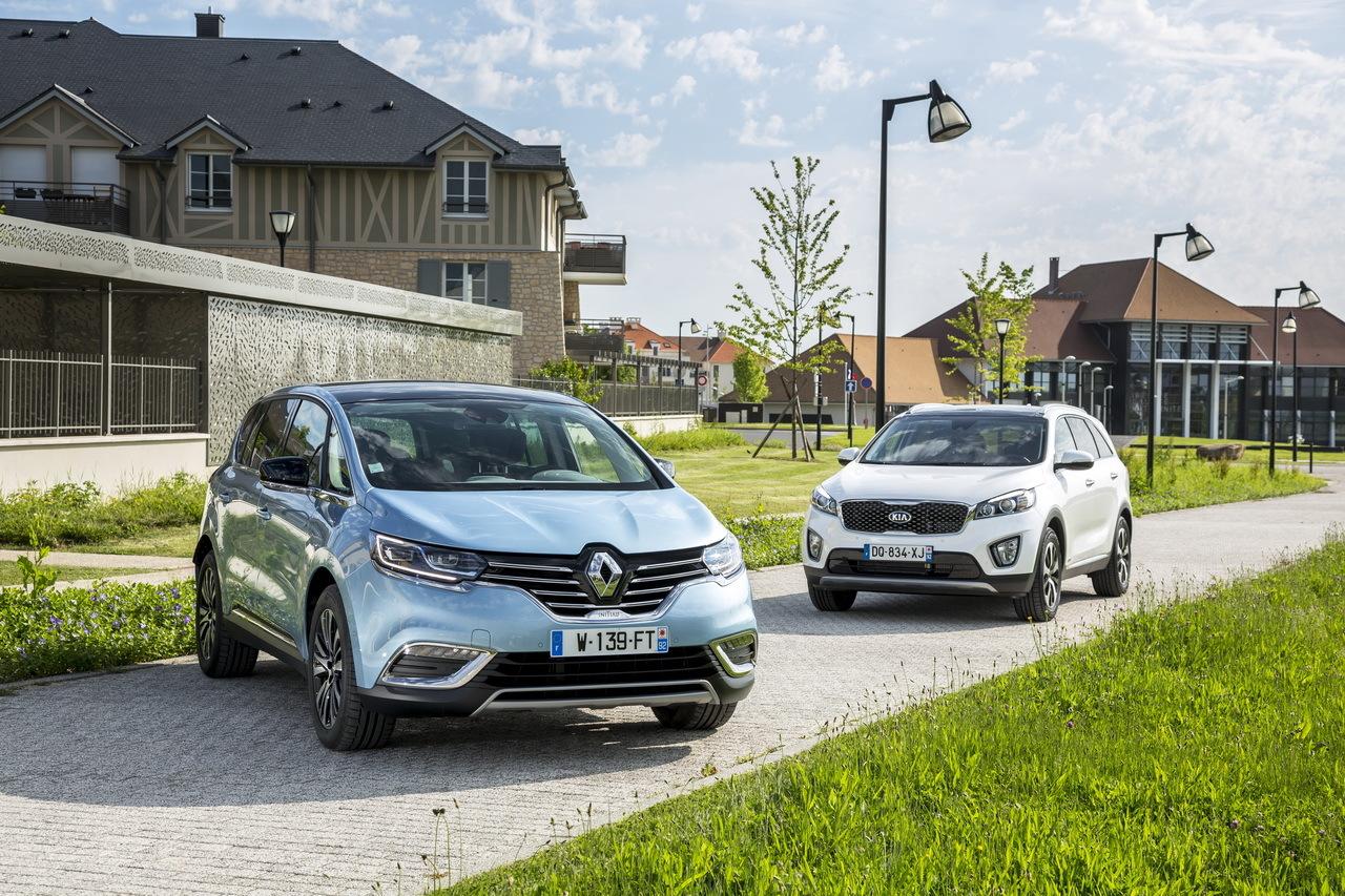 Photo 1 - Essai comparatif Renault Espace 5 vs Kia Sorento
