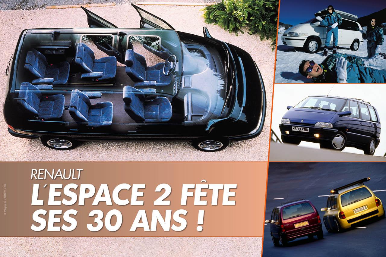 Diaporama et photos - Renault Espace 2. La 2e génération du monospace star fête ses 30 ans | L'Argus