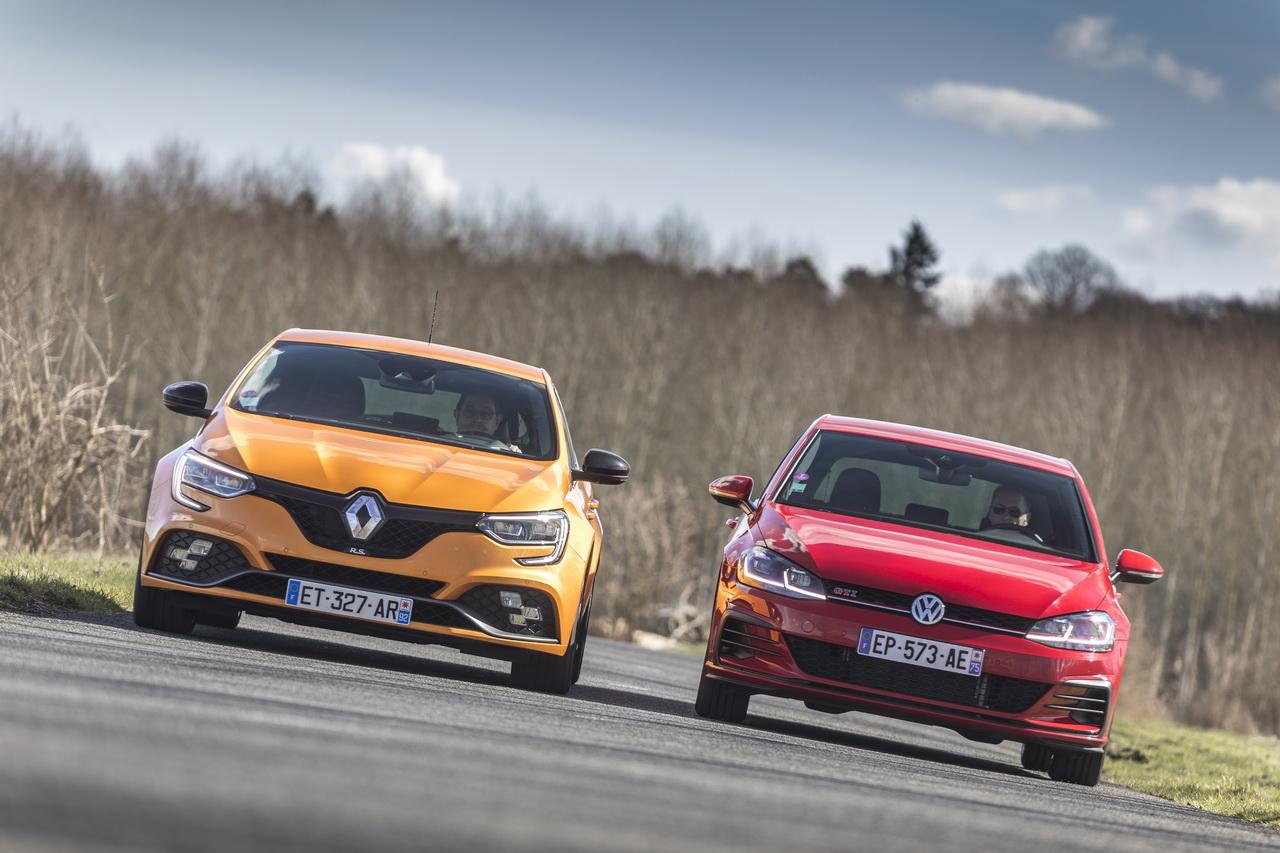 La Renault Mégane RS 280 défie la Volkswagen Golf GTI Performance