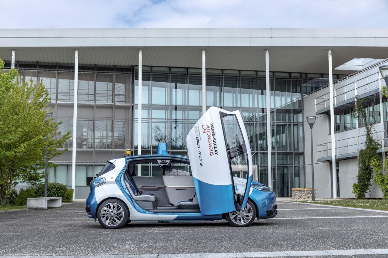 Renault lance un nouveau projet de transport autonome à Saclay