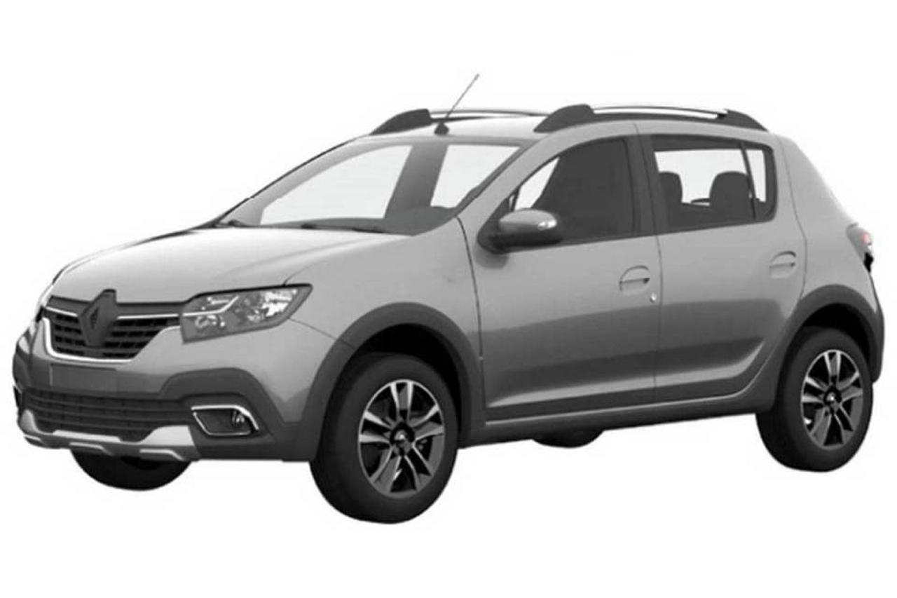 Photo 12 - Renault Sandero Stepway restylée vue avant - Renault Sandero ...