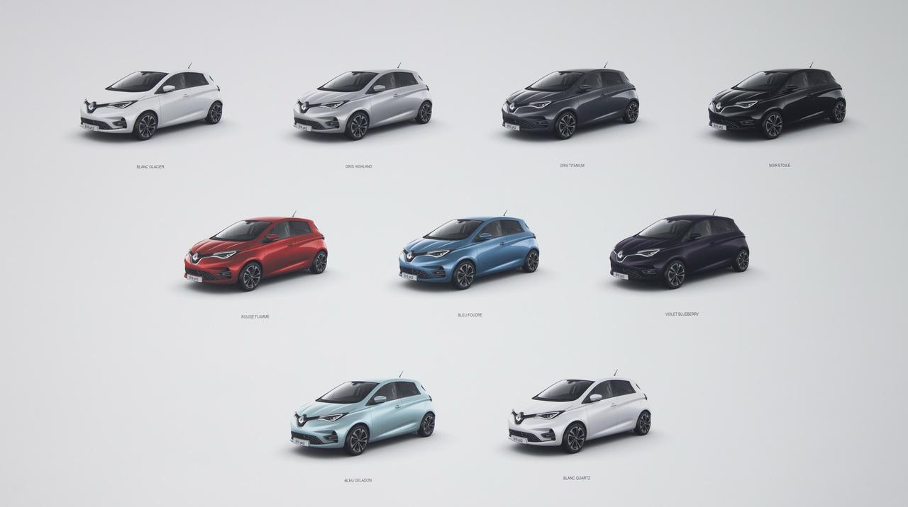 Photo 21 - couleurs Renault Zoé 2 2019 - Prix Renault Zoe (2019 ...