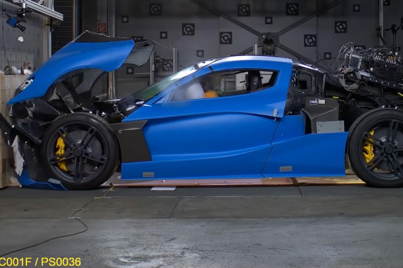 Vidéo : la Rimac C_Two passe au crash-test