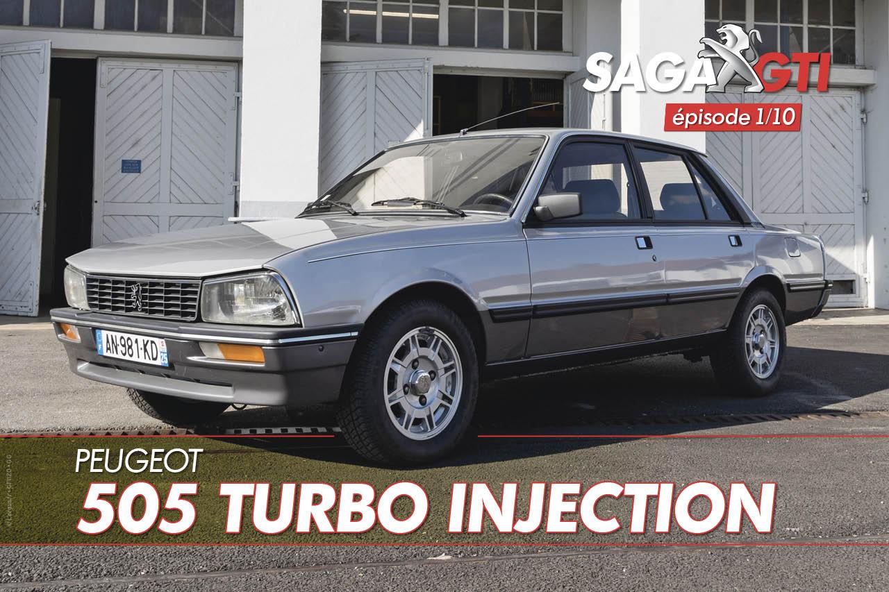 Peugeot 505 Turbo Injection. Une vraie sportive à ne pas oublier