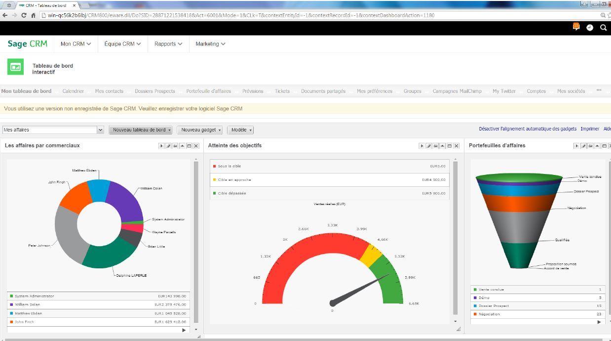 Diaporama et photos - Nouvelle version du logiciel Sage CRM | L'Argus
