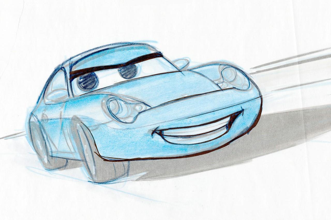 Diaporama et photos - Une Porsche 911 inspirée par le film « Cars » en ...